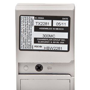 300MC Chamberlain Multi-Code Compatible Remote - In Stock | Global Gate ...