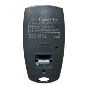 Marantec 2 Button Mini 315 MHz | Garage Door and Gate Remotes | Global ...