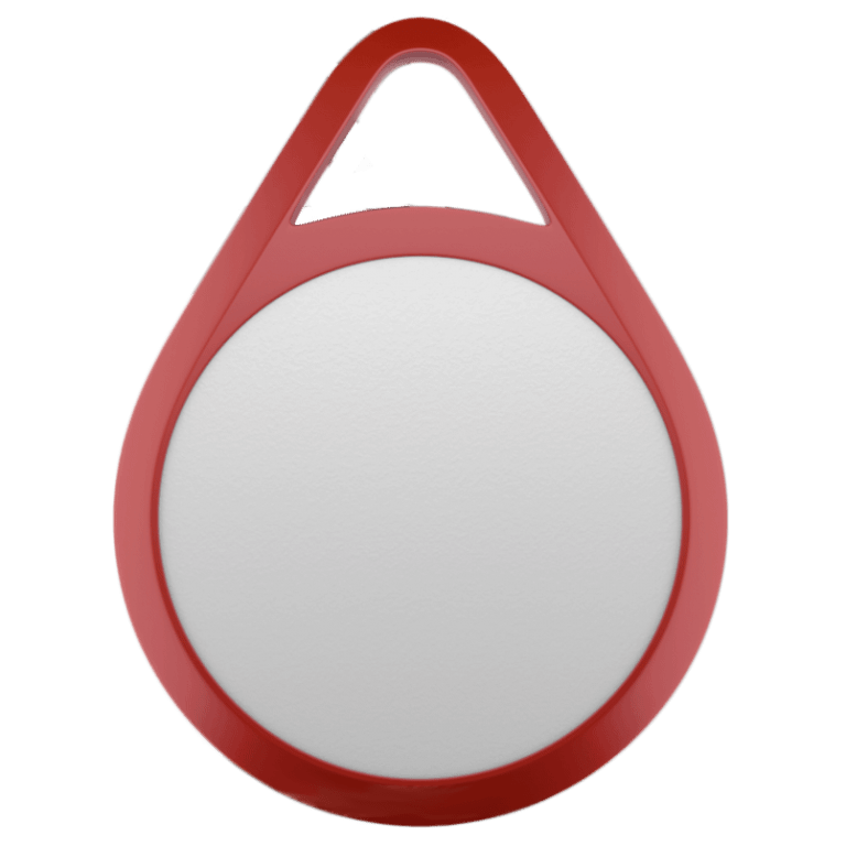 10620-1-RD Kaba 1K Mifare Key Fob - Red - Global Gate Controls, Inc ...